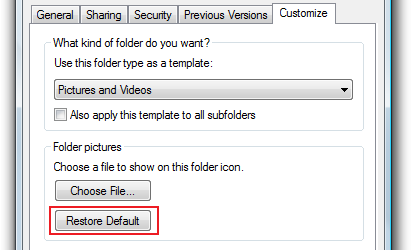 [Vista] How to Restore Folder Icons to Default - Unlock For Us